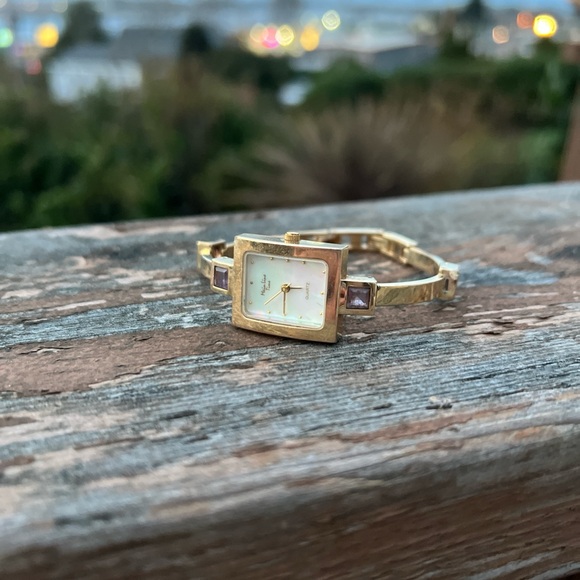 Accessories | Vintage Quartz Square Face Bracelet Watch | Poshmark